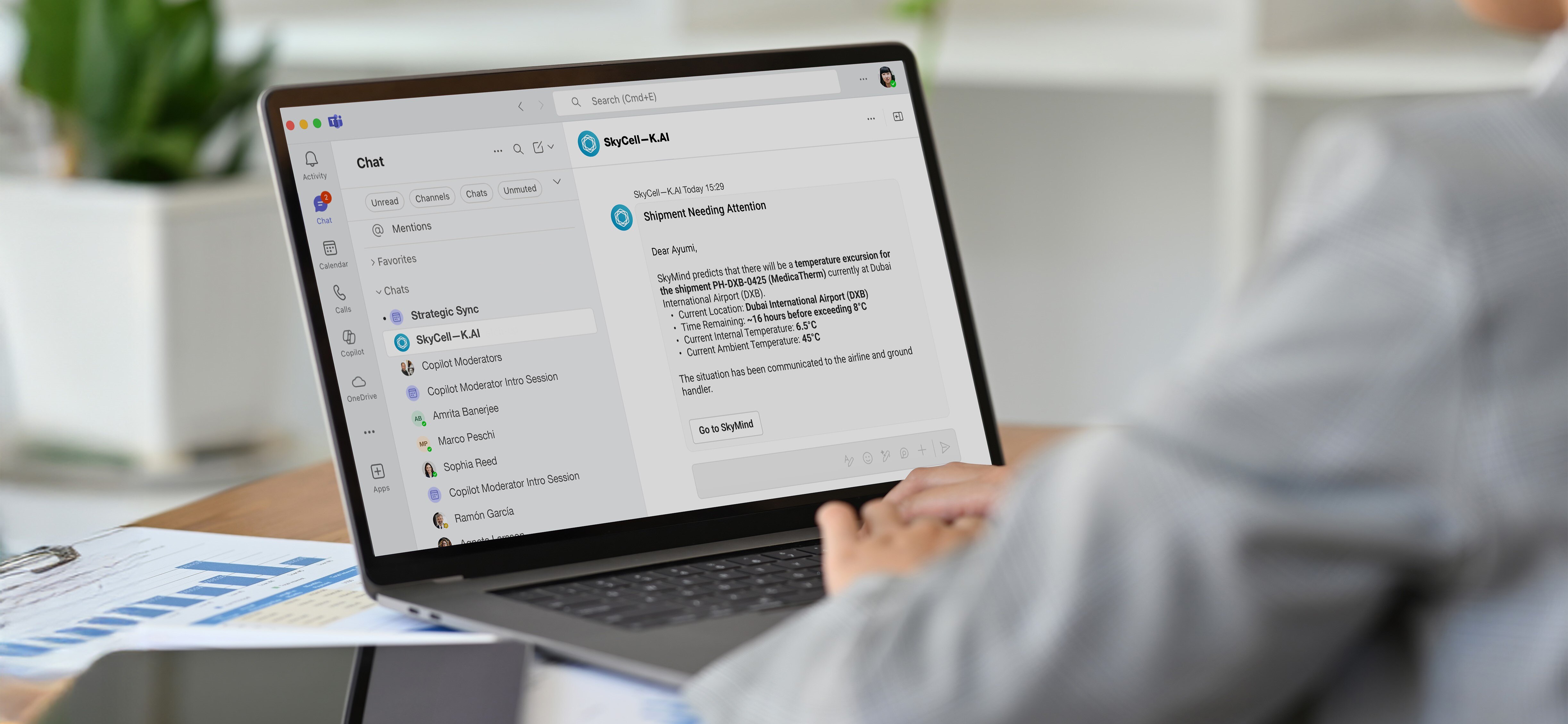 SkyCell Pharma Monitoring Announcement